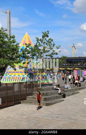 Proud Little Pyramid next to Everyman Summer Love, the free open air ...