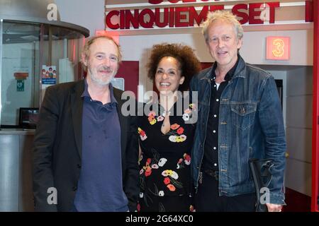 Arnaud Desplechin, Karyn Parsons and her husband Alexandre Rockwell ...