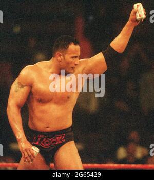 The Rock 2001 Photo by John Barrett/PHOTOlink Stock Photo - Alamy