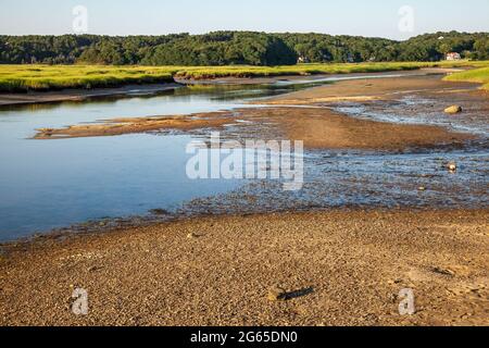 The Pamet River in Truro, Massachusetts Stock Photo - Alamy