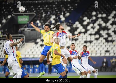 Brazil v Chile, Copa America, Quater Final, Football match, Estadio ...
