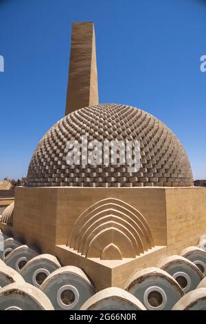 brick dome, Abu al Stait Mosque, Basuna, Sohag, Egypt Stock Photo - Alamy