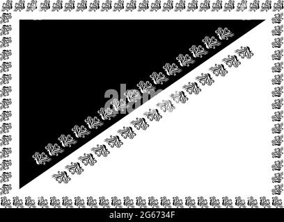 Rectangle border design concept of indian traditonal and cultural ...