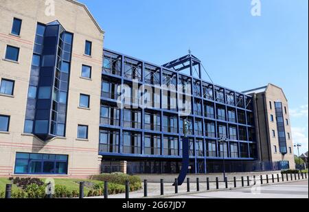 The Keel luxury waterside apartments in Liverpool Stock Photo - Alamy
