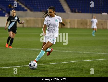 Darian Jenkins (13 Kansas City) during warm ups at the National Women's ...