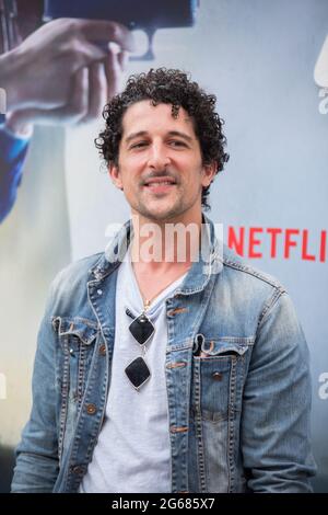 Raphael Guez attends 'Comment Je Suis Devenu Super-Heros' Netflix Paris ...