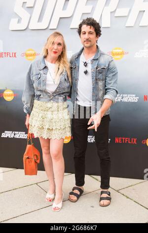 Raphael Guez attends 'Comment Je Suis Devenu Super-Heros' Netflix Paris ...