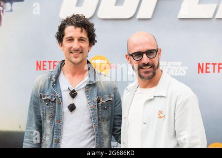Raphael Guez attends 'Comment Je Suis Devenu Super-Heros' Netflix Paris ...