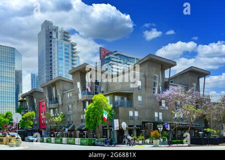 Modern and distinct design of mixed use apartment complex building in ...