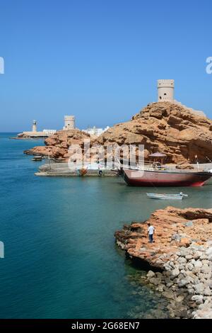 Oman - Sur. Shipyards Stock Photo - Alamy