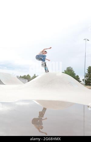 Local Skateboard Hero Stock Photo - Alamy