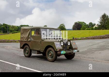 The Minerva TT Land Rover military ambulance, a classic military ...