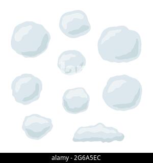 Clean snow icons set 9 vector Stock Vector Image & Art - Alamy