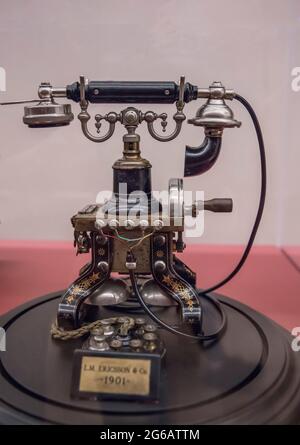 ERICSSON TABLE PHONE - 1 Stock Photo - Alamy