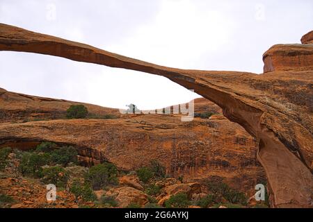 More than 2,000 natural sandstone arches are located in Arches National ...