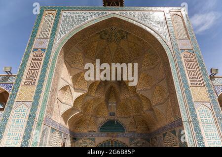Iwan structure of Friday mosque(Jameh mosque), Isfahan(Esfahan ...