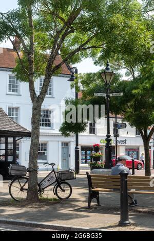 The centre of Emsworth, Hampshire Stock Photo - Alamy