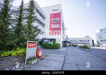 Rovio entertainment company head office in Keilaniemi in Finland Stock ...