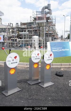 Wesseling, Deutschland. 02nd July, 2021. Dr. Fabian ZIEGLER, CEO of ...