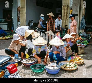 Hats for sale. Ho Chi Minh City. Vietnam Stock Photo - Alamy