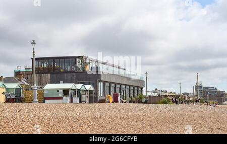 The newly opened Rockwater bar and restaurant overlooking the beach at ...