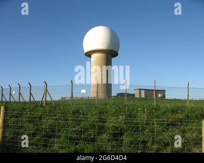 Ministry of Defence and civilian air traffic control Radar station ...