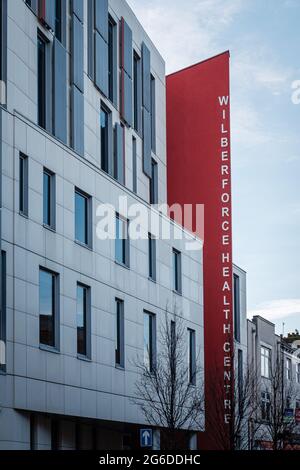 Wilberforce Health Centre in Hull, UK Stock Photo - Alamy