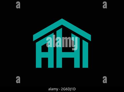 AHI Letter Logo for Real Estate Business Initial Monogram Letter AHI ...