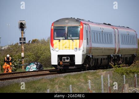 The British Rail Class 175 Coradia 1000 leaving Manchester Piccadilly ...