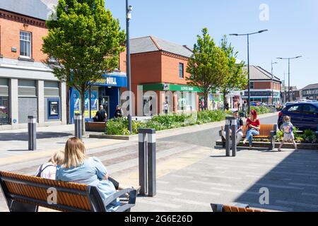 Ashington town centre , Northumberland, England, UK Stock Photo - Alamy