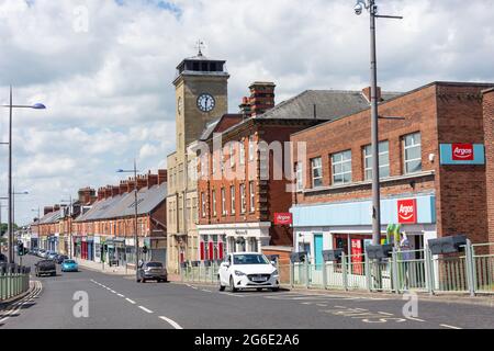 Ashington town centre , Northumberland, England, UK Stock Photo - Alamy