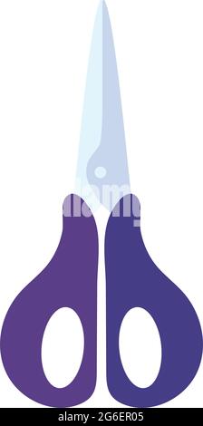 purple scissor design Stock Vector Image & Art - Alamy