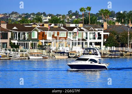 Newport Bay California Stock Photo - Alamy