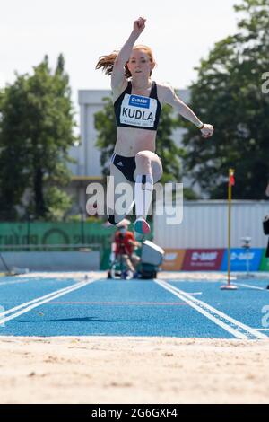 Mannheim, Deutschland. 03rd July, 2021. Winner Chiara SISTERMANN (GER ...
