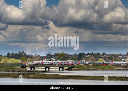 British Rail Class 745 FLIRT train of Greater Anglia passing through ...
