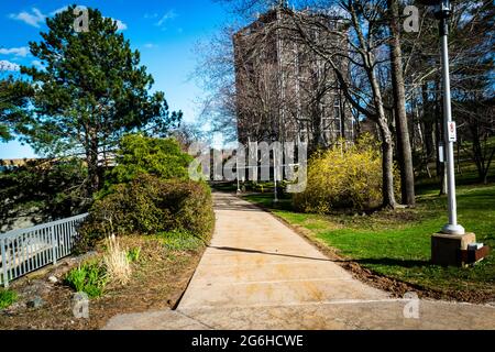Assisi Hall student residence Stock Photo - Alamy