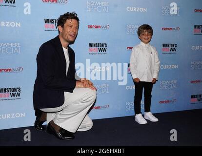 James Norton (left) and Daniel Lamont arriving for a special screening ...