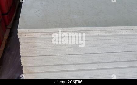 Texture, structure of the gypsum board stack. Studio Photo Stock Photo ...