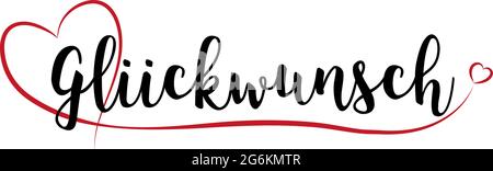 Congrats Congratulations card lettering calligraphy text Brush Stock ...