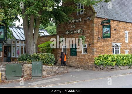 Wootton village, Northamptonshire, England, UK Stock Photo - Alamy