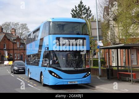 Double-decker Alexander Dennis Enviro400 MMC Coastlink bus operated by ...