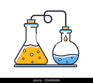 Distillation icon. Distillation kit isolated on white background ...