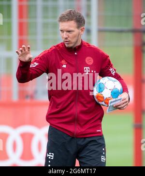 Munich, Germany. 07th July, 2021. Football: Bundesliga, FC Bayern ...