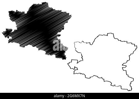 Ansbach city (Federal Republic of Germany, Urban district Middle ...