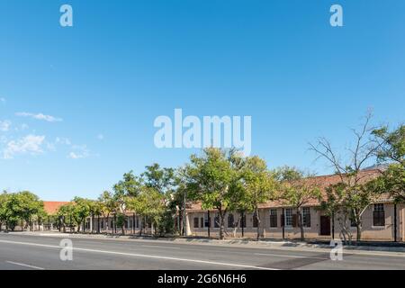 DE DOORNS, SOUTH AFRICA - APRIL 20, 2021: A landscape, with vineyards ...