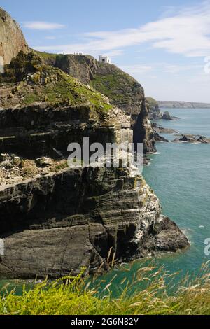 South Stack Cliffs, Holyhead, North Wales Stock Photo - Alamy