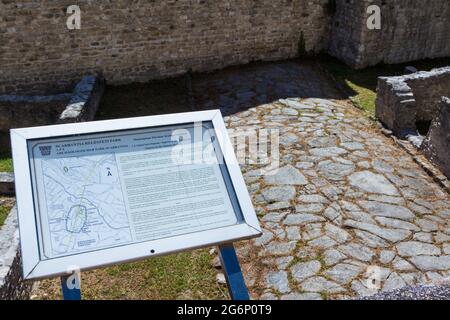 Archeological Park Scarbantia, ancient Roman Amber road and ruins ...