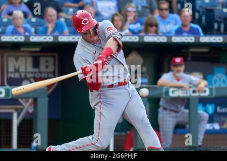 Cincinnati Reds' Tyler Stephenson during a baseball game against the ...