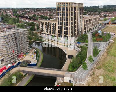 Greenford quay development, Ealing, London, england Stock Photo - Alamy
