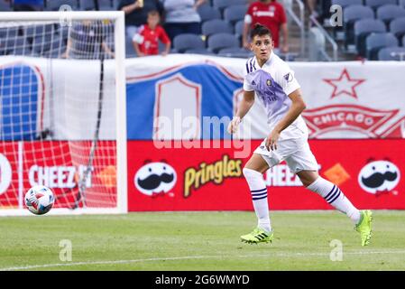 Orlando City defender Rodrigo Schlegel during an MLS soccer match ...